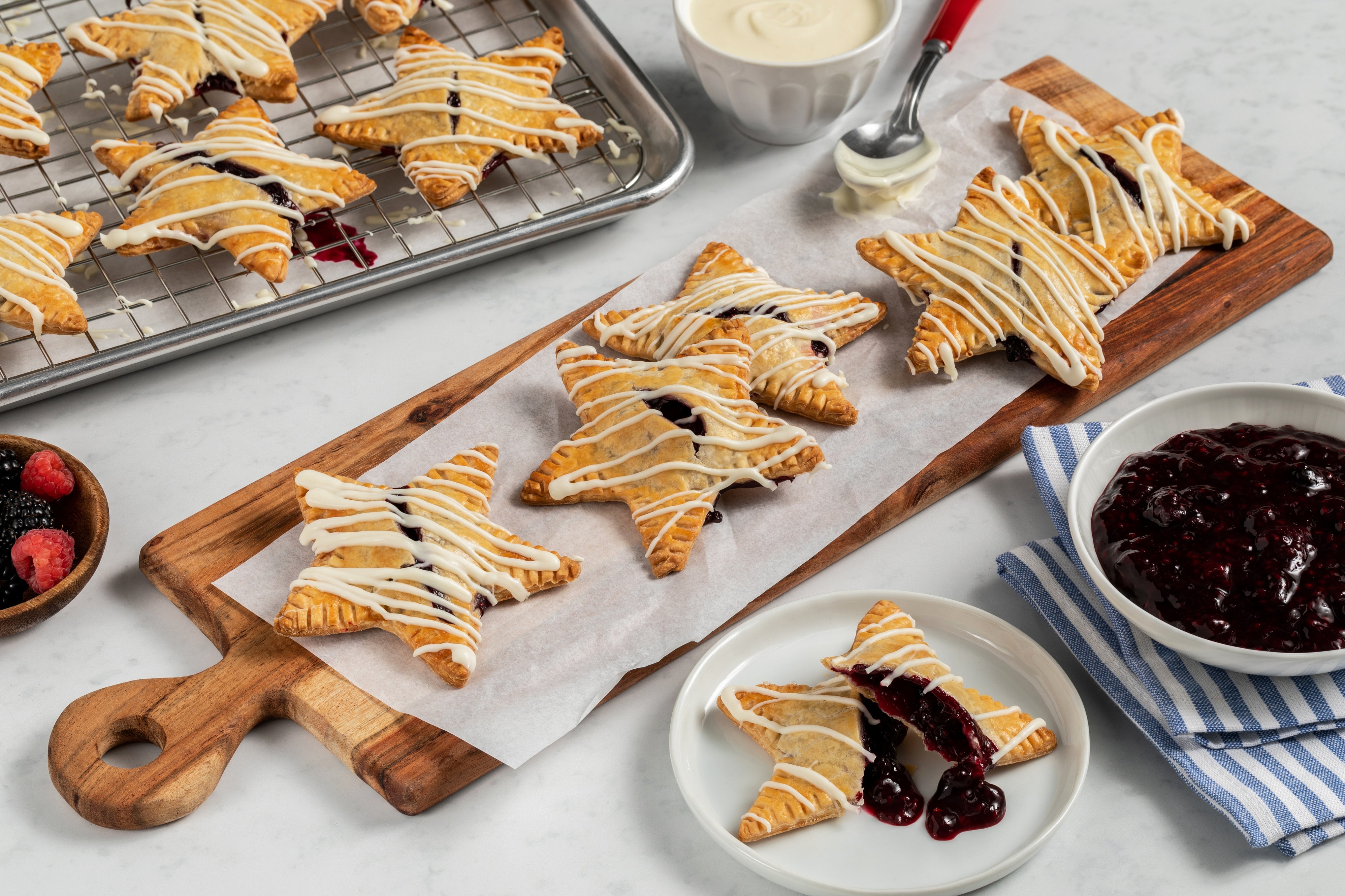 Star-Shaped Berry Hand Pies — Shop Wyman's